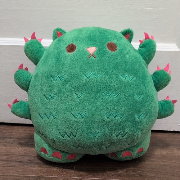 100% Soft | Toys | Green Cactus Cat Plush Pangang Kaiju Kotties | Poshmark